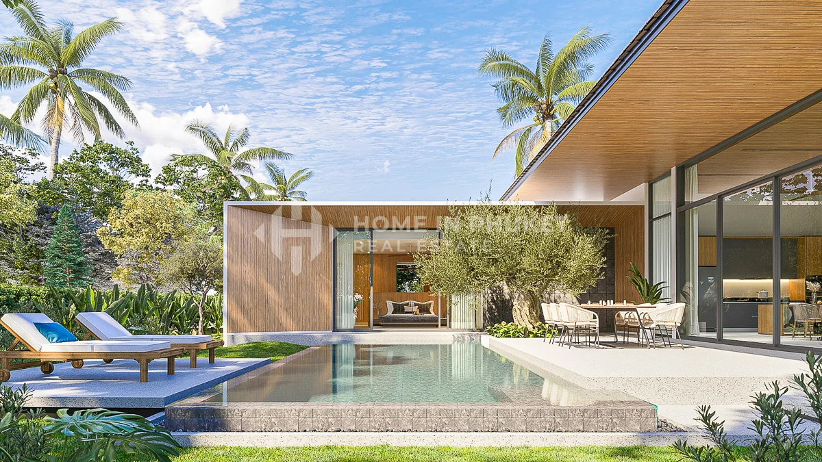 Stylish 3-Bed Zen Pool Villas - Home In Phuket