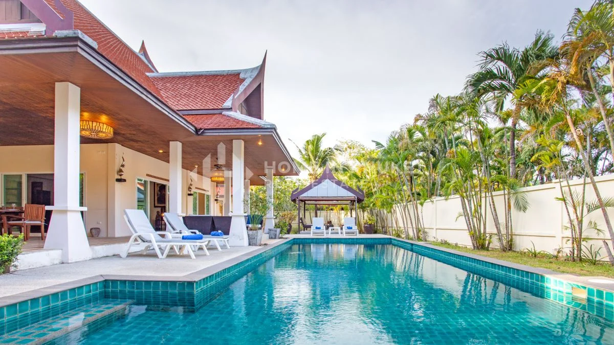 Charming 4-Bedroom Thai-Style Pool Villa - Home In Phuket