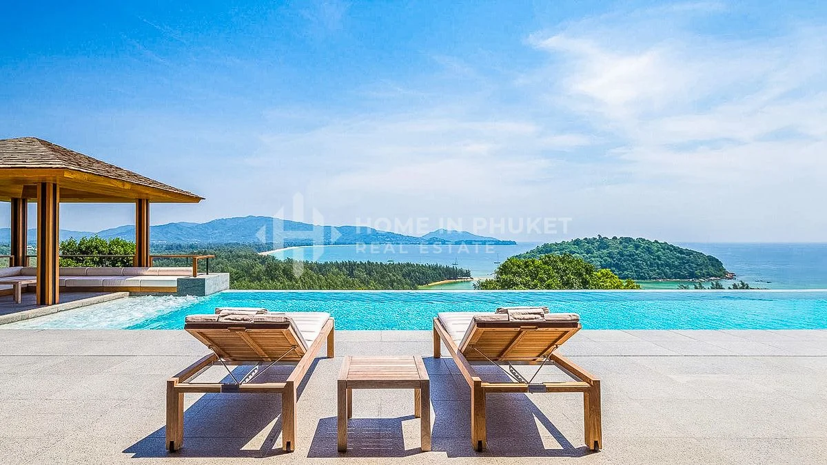 Luxury Sea-View Estate Overlooking Layan Bay - Home In Phuket