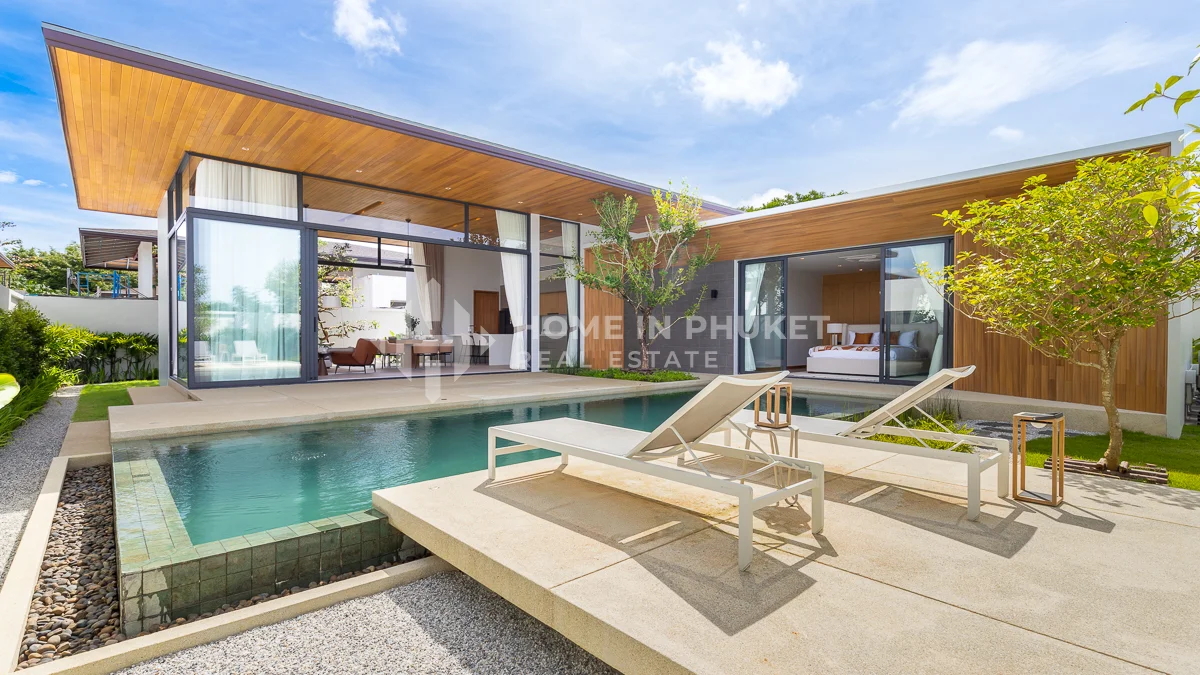 Modern 3-Bed Japanese Style Pool Villas - Home In Phuket