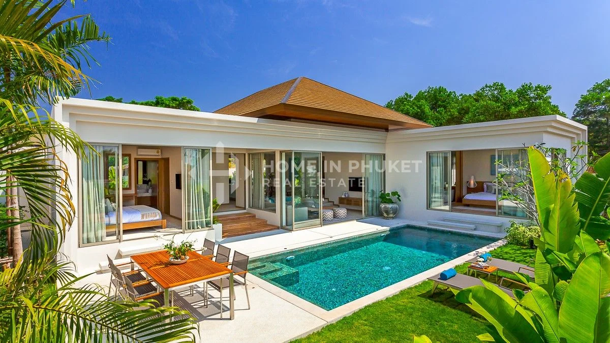Tropical Contemporary 3 Bed Pool Villas Home In Phuket